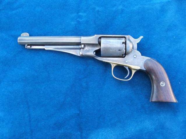 By Sword and Musket » Remington New Model Police Revolver, Rimfire ...
