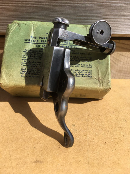 By Sword and Musket » Boxed Parker-Hale Model 5A Aperture sight for S.M ...